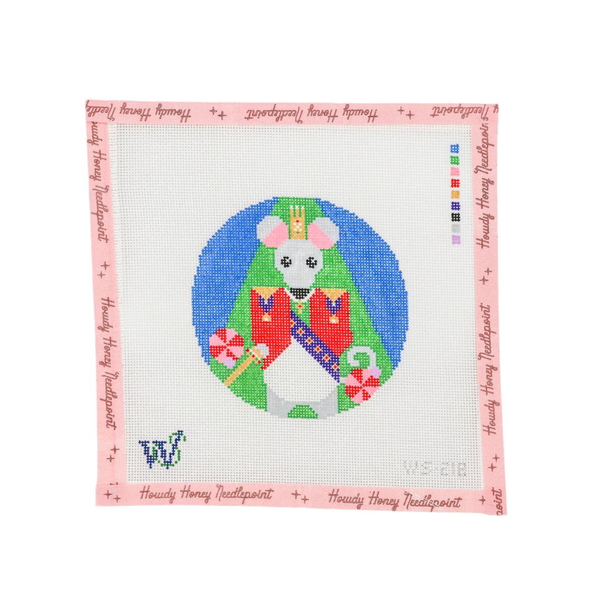 Mouse King – Howdy Honey Needlepoint