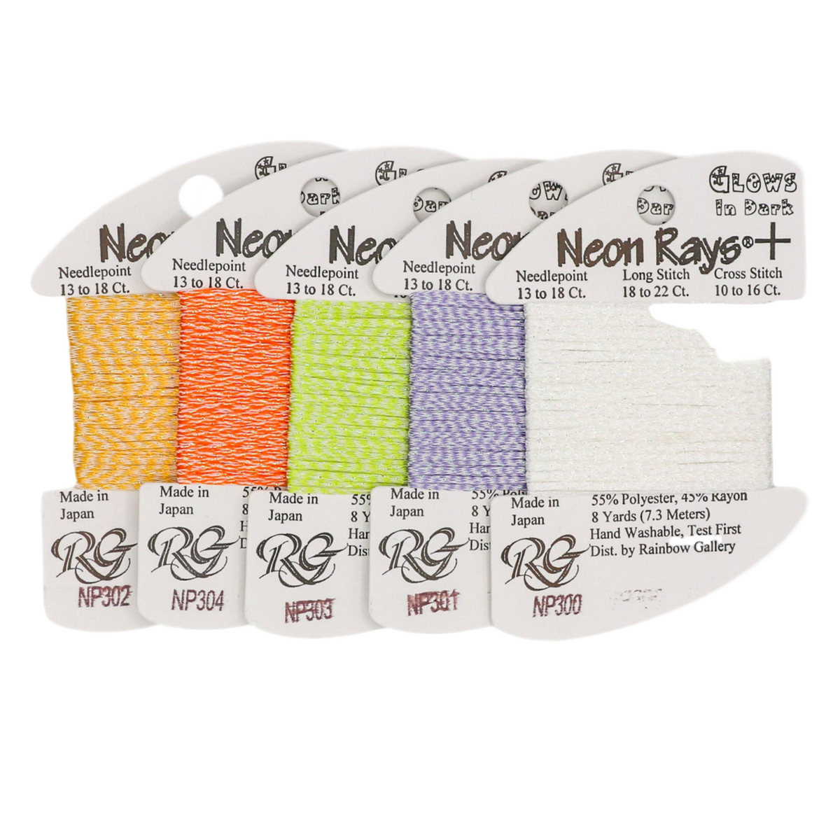 Neon Rays Plus - Glow in the Dark – Howdy Honey Needlepoint