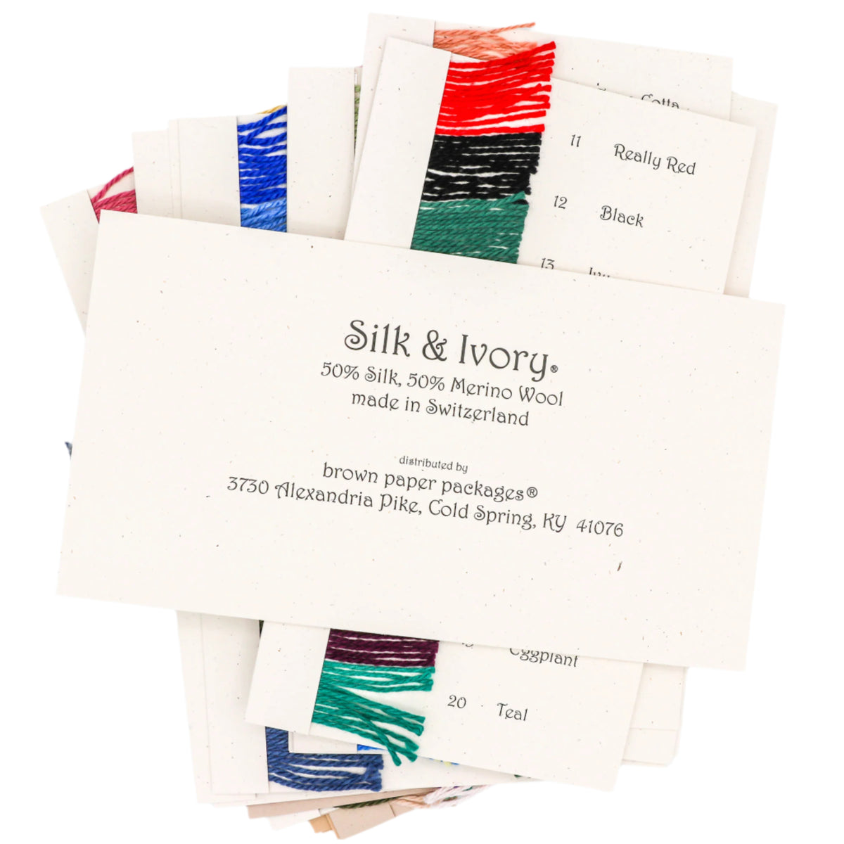 Silk & Ivory - Color Cards Pack – Howdy Honey Needlepoint