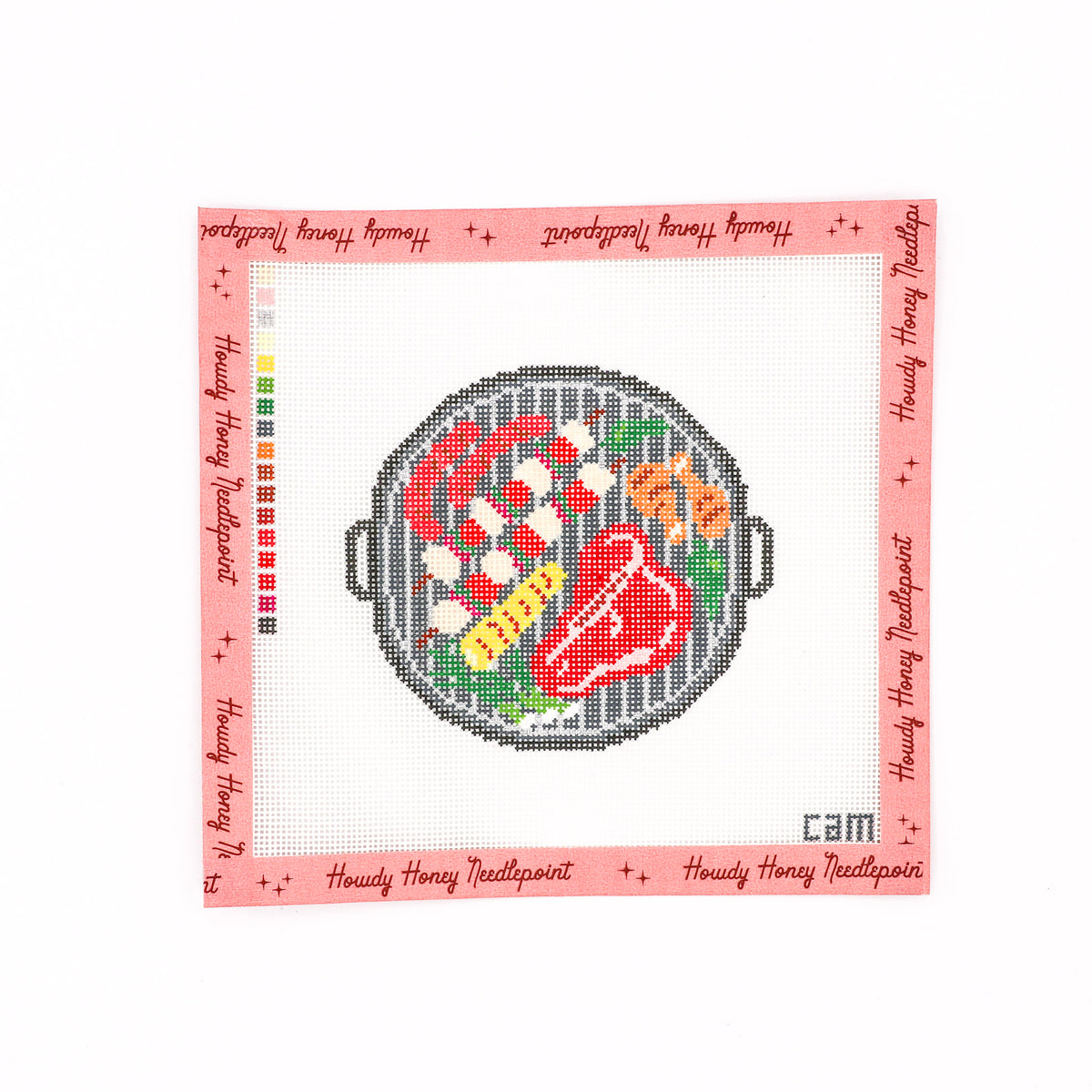 Grill – Howdy Honey Needlepoint