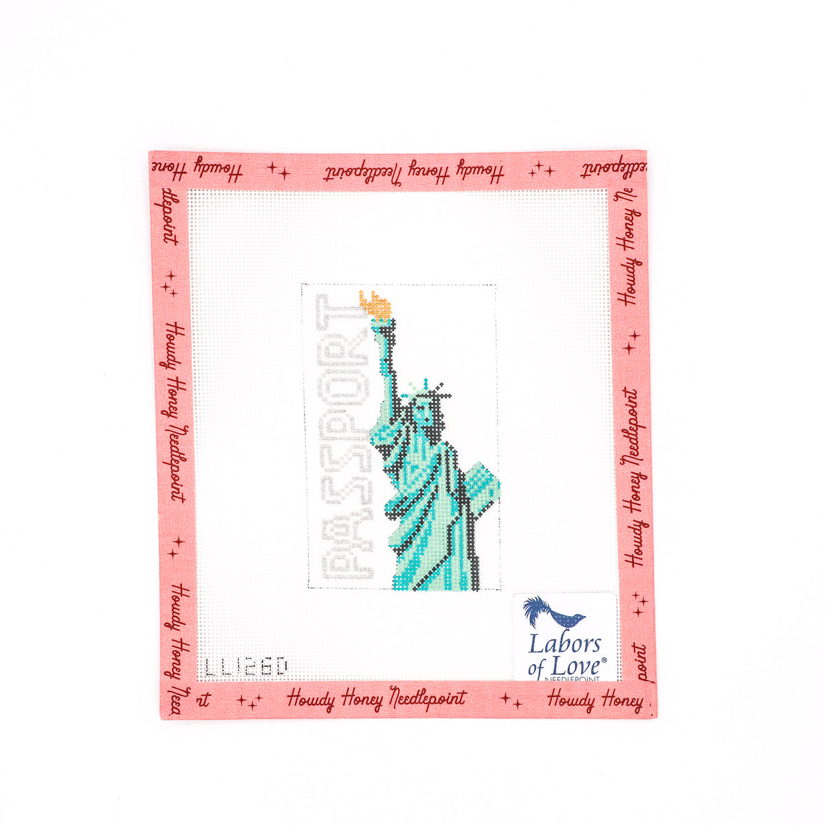 Statue of Liberty Passport – Howdy Honey Needlepoint