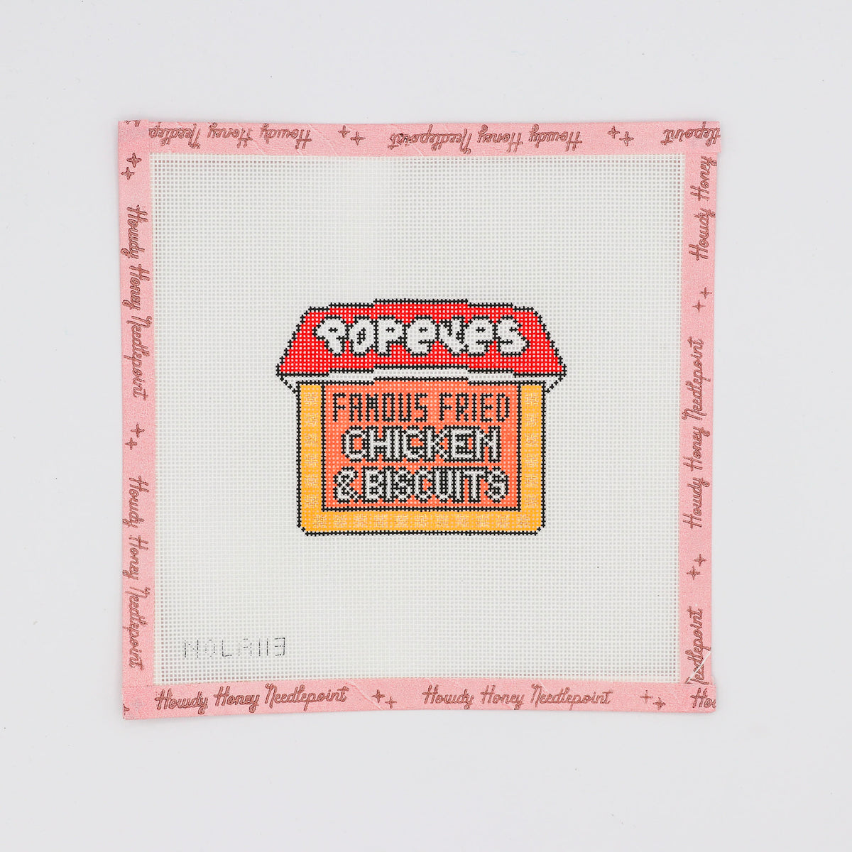 Popeye's Fried Chicken – Howdy Honey Needlepoint