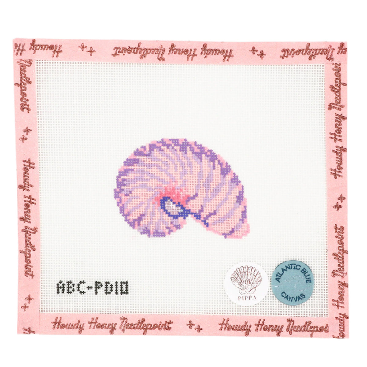 Nautilus Shell – Howdy Honey Needlepoint