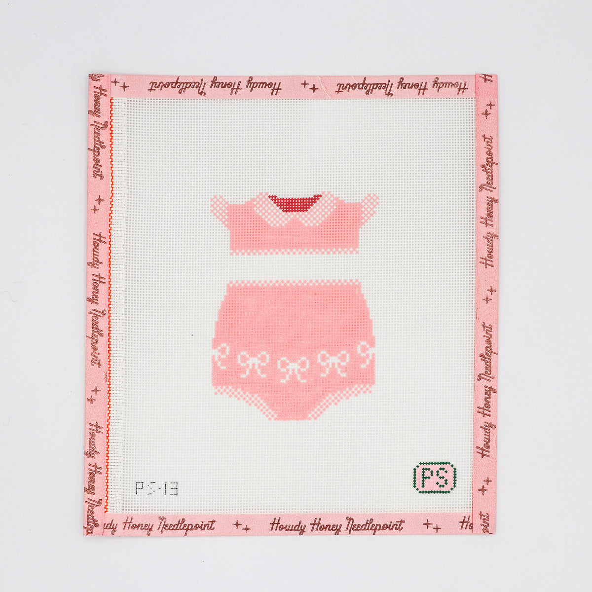 Baby Girl Bubble – Howdy Honey Needlepoint