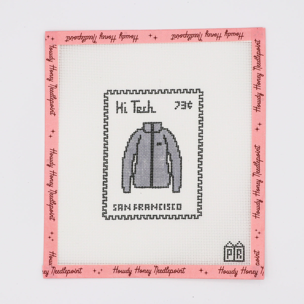 San Fran Tech Stamp – Howdy Honey Needlepoint