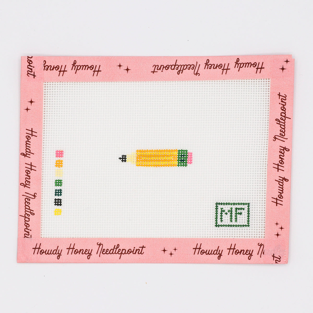 Pencil Mini – Howdy Honey Needlepoint