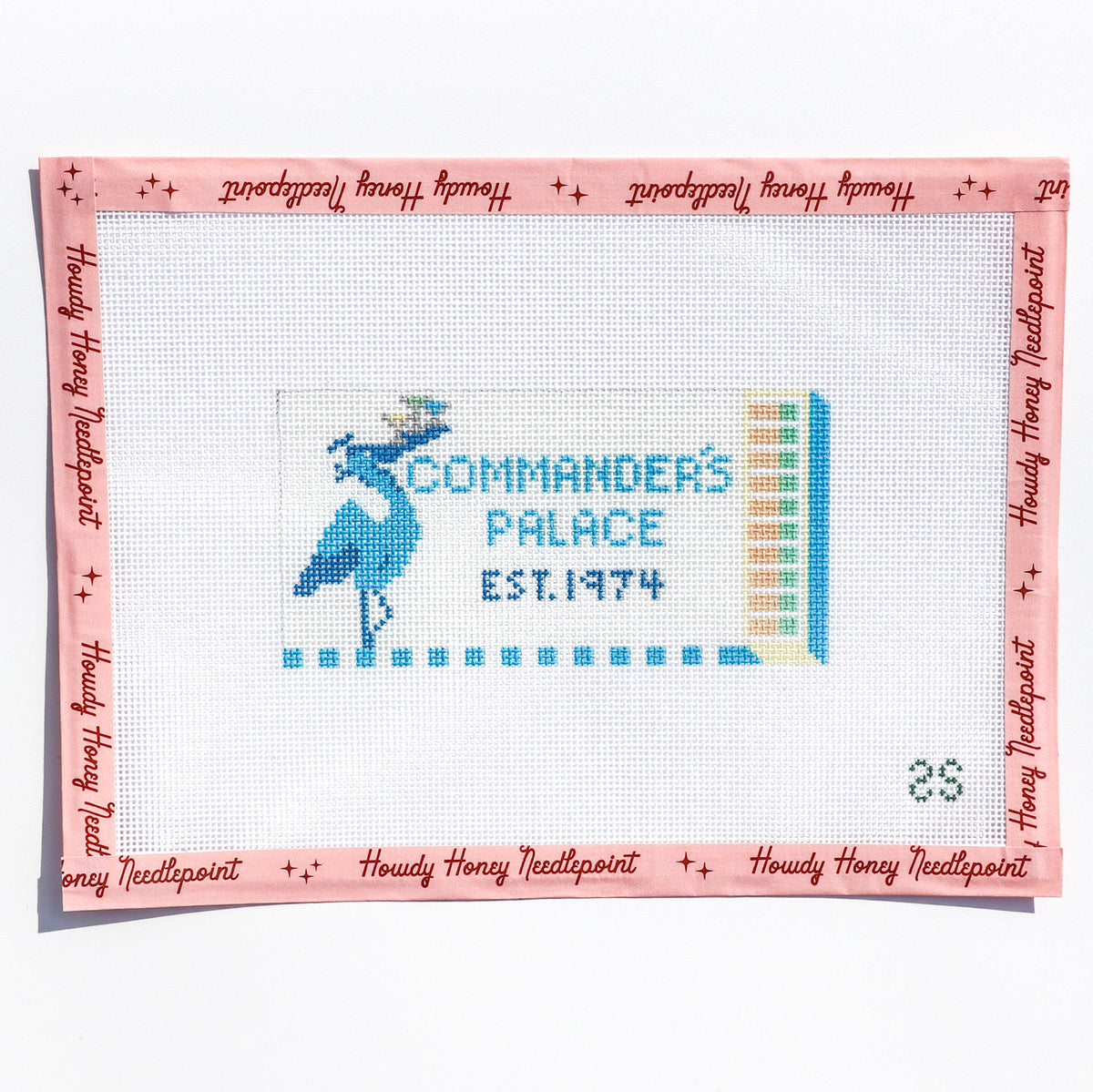 Commander's Palace Matchbox – Howdy Honey Needlepoint