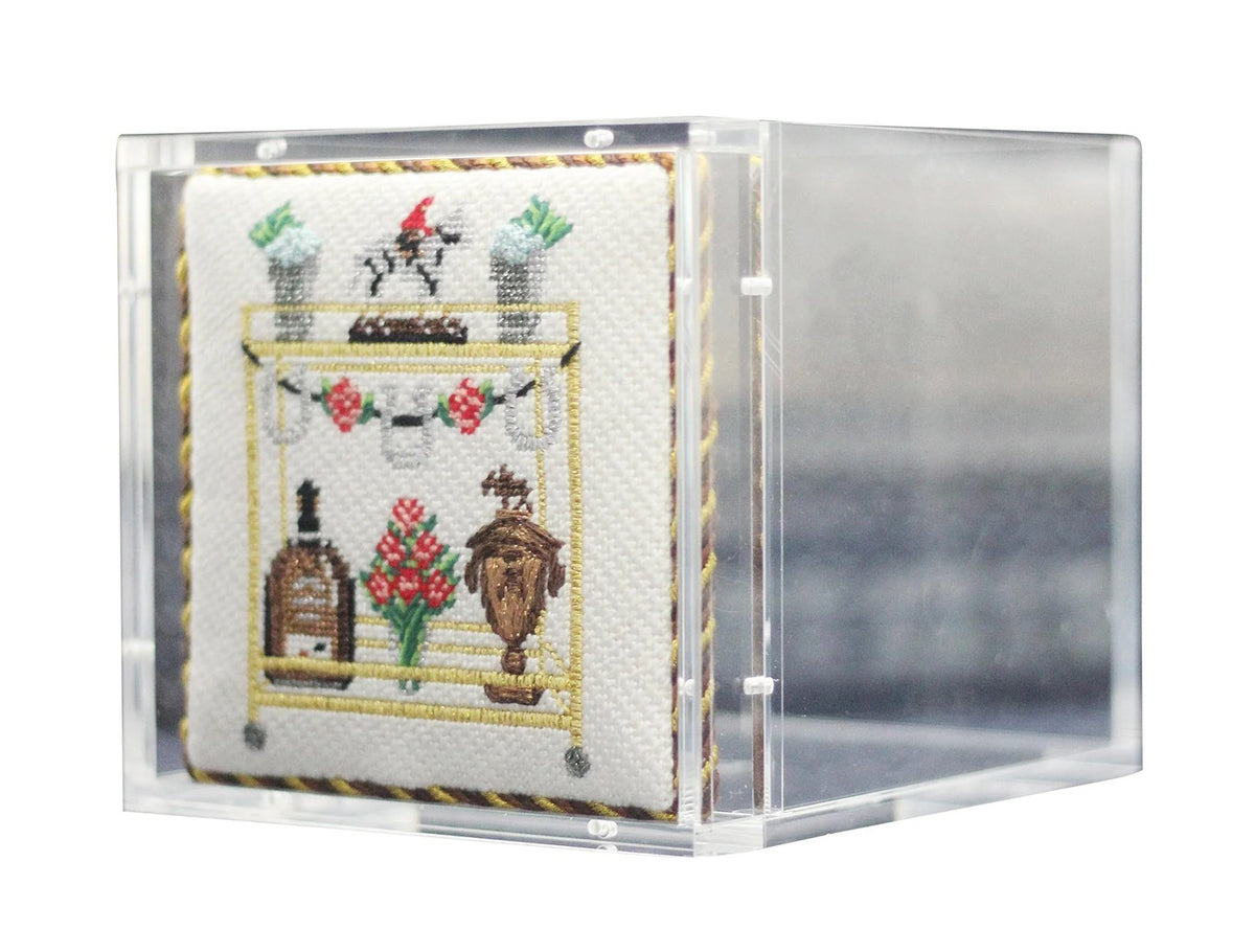 Acrylic Square Box – Howdy Honey Needlepoint